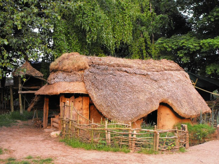 Authentic Saxon village